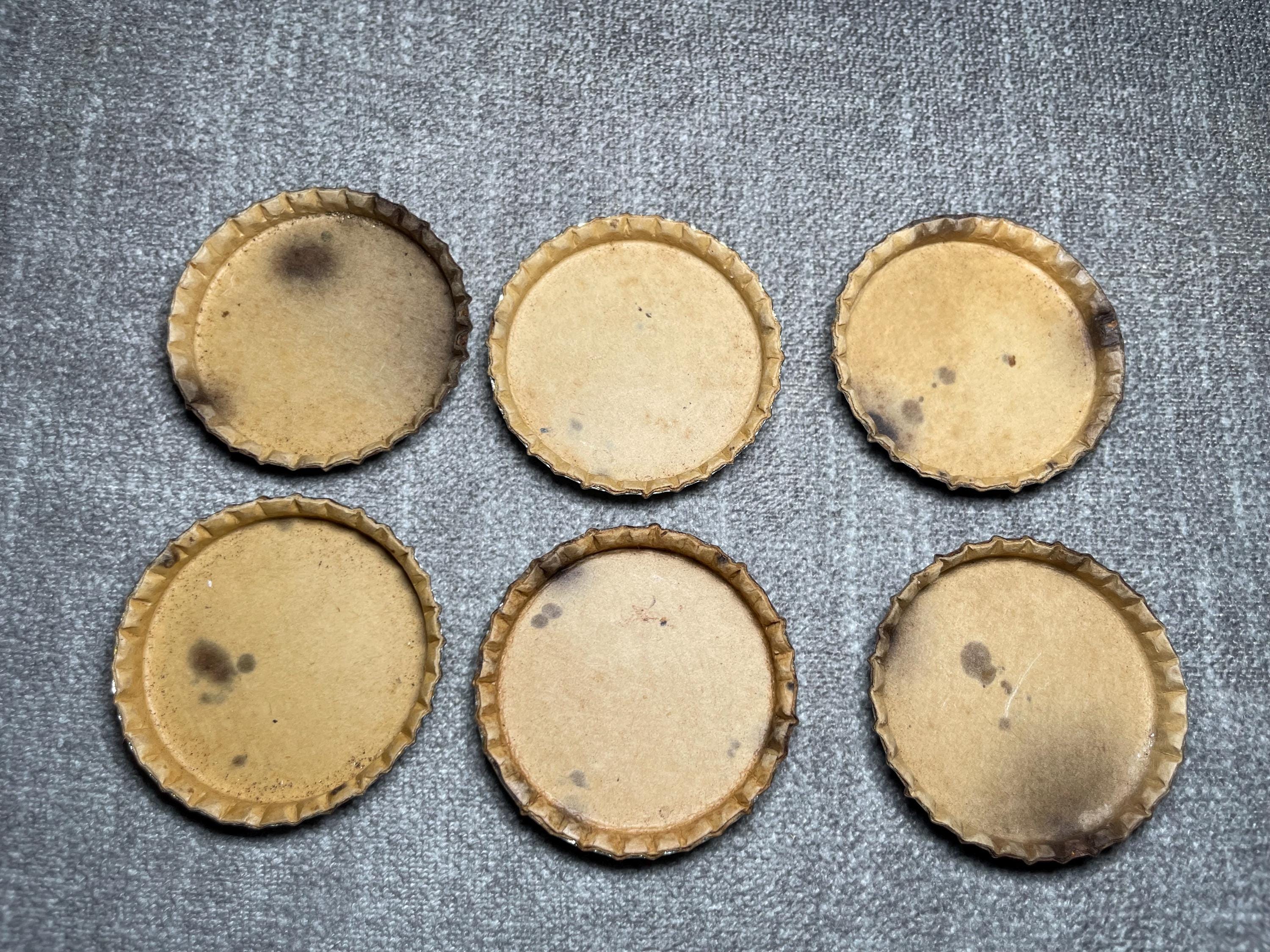6 Plaut Dairy Farms Milk Bottle Cap - Danville, Illinois IL. Tuberculin ...