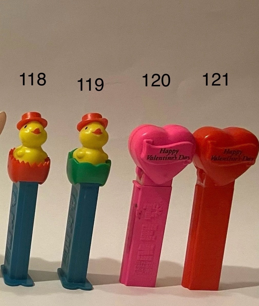 113 Vintage PEZ Dispenser Collection years 1990-2001. Sold as a Lot - Etsy