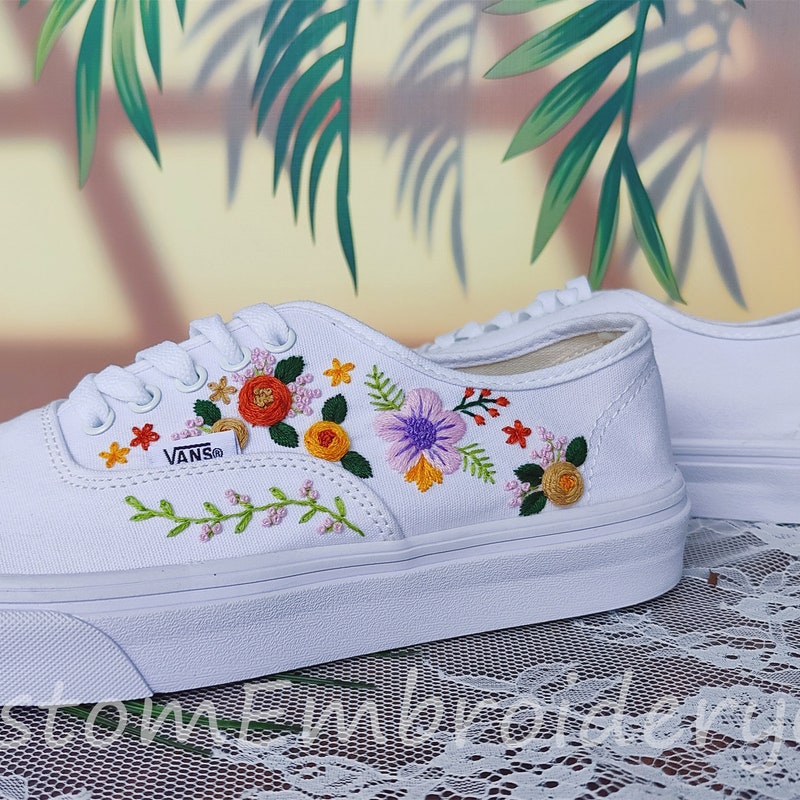 Custom Vans - Etsy