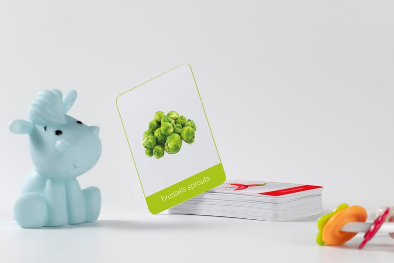 Vegetables Flash Cards • Real Photos • PDF Printable • for Preschoolers ...