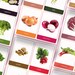 Vegetables Flash Cards • Real Photos • PDF Printable • for Preschoolers ...