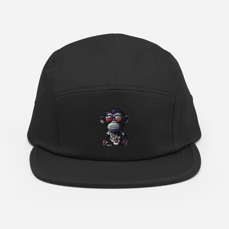Crazy Chimp Five Panel Hat - Etsy