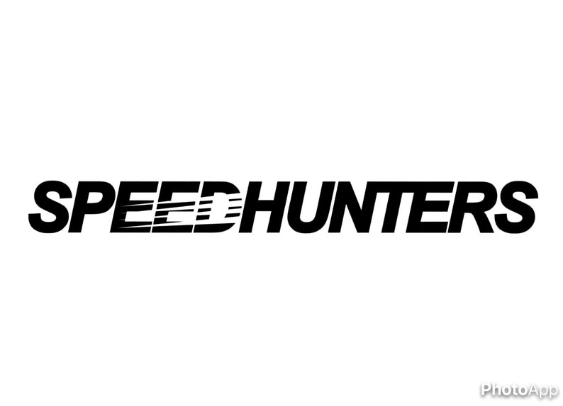Speedhunters Car Sticker - Etsy