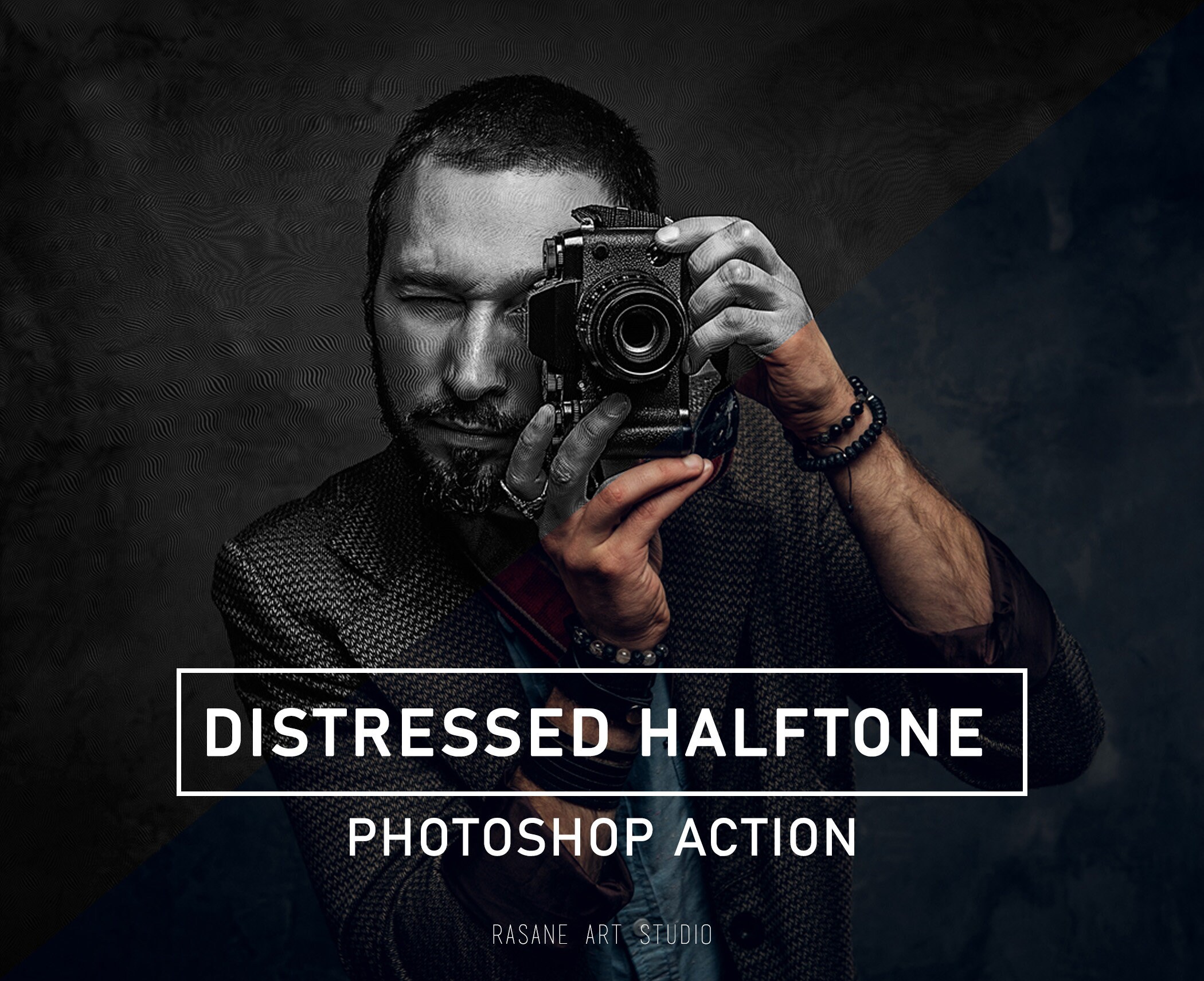 Camera Flash Effect Photoshop