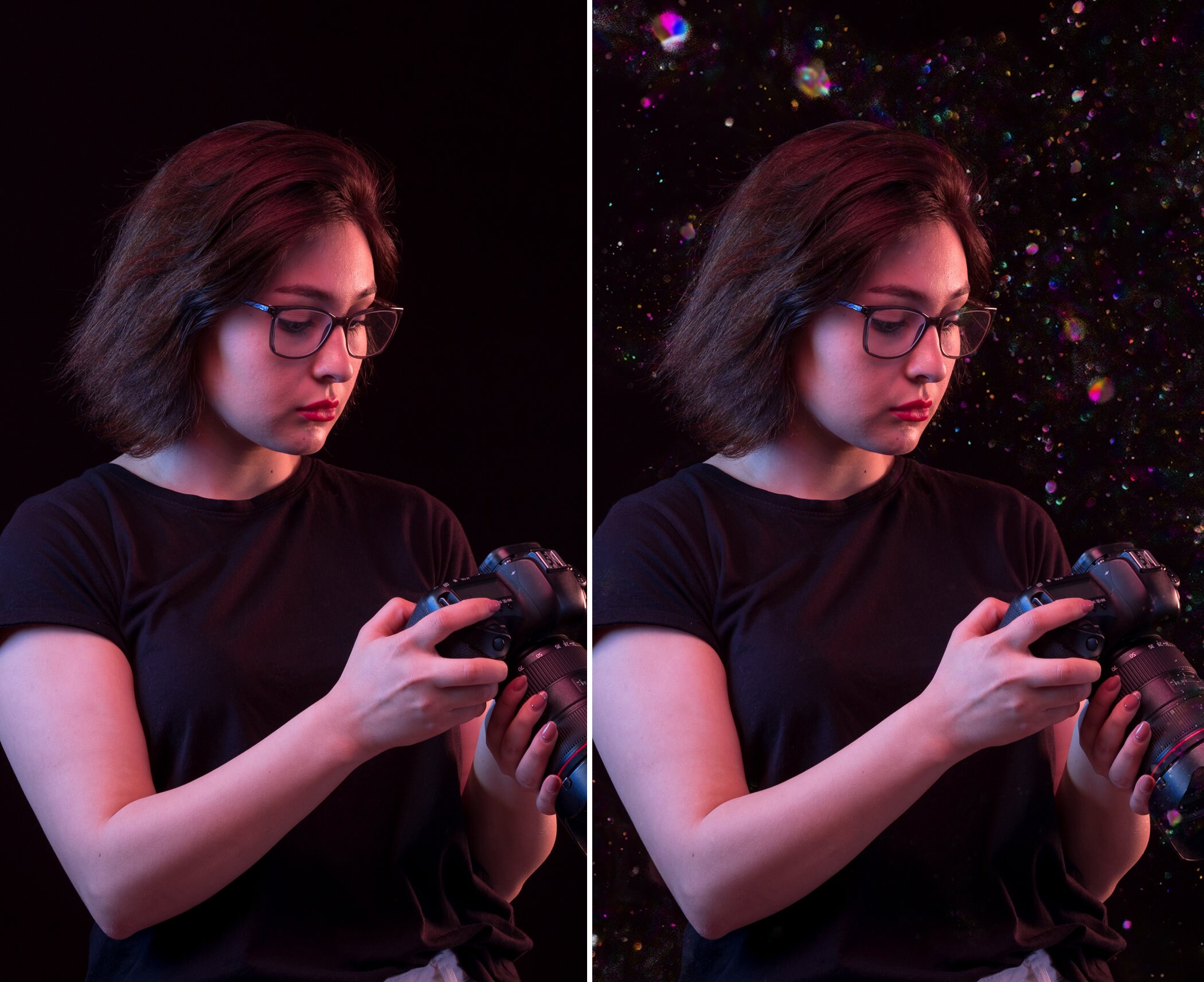 Bokeh Dust Overlay, Cinematic Dust Overlays, Sparkling Dust, Photoshop ...