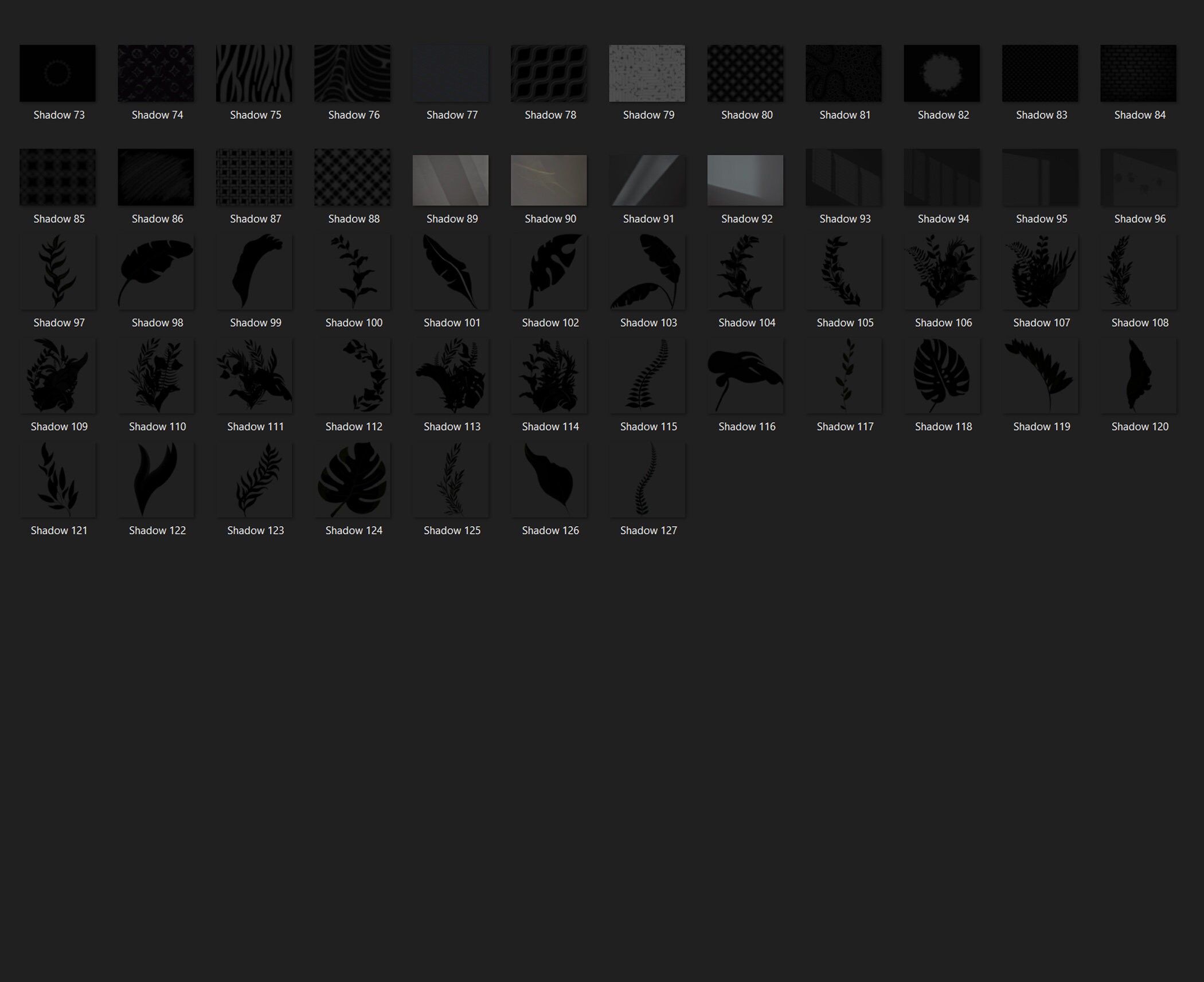 Shadow Overlays, Realistic Shadow Illustration Overlay for Adobe ...