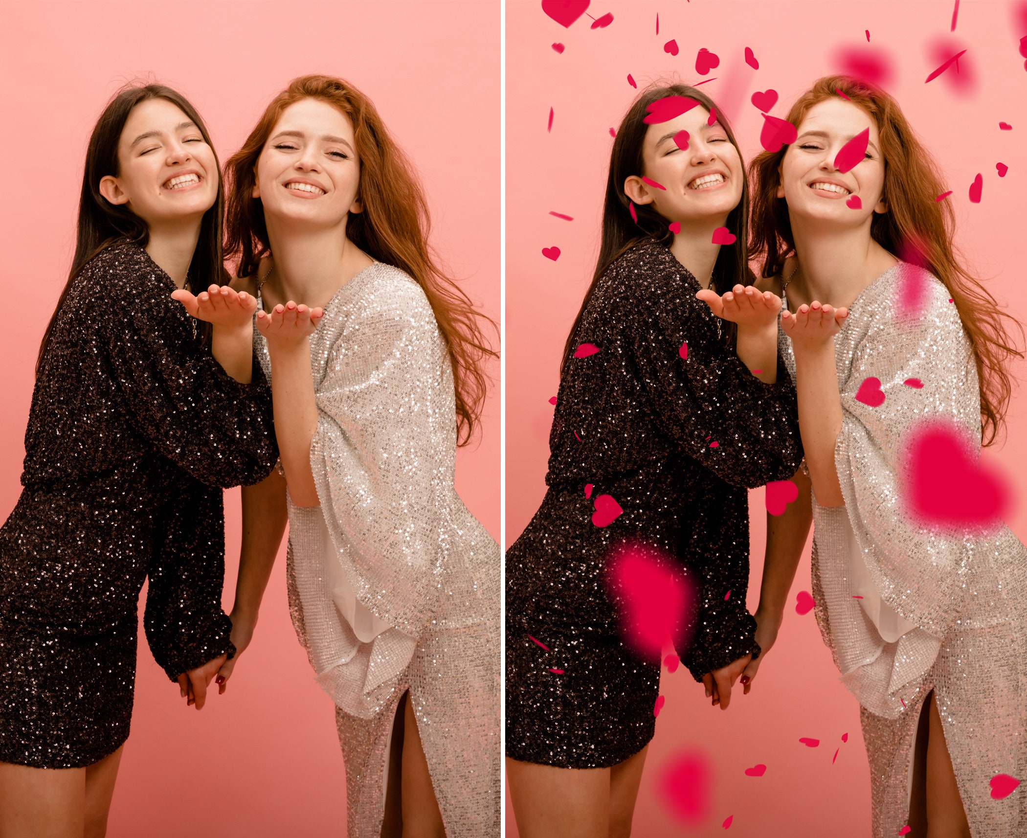 Confetti Overlays, Realistic Confetti, Falling Confetti, Golden, Gold ...