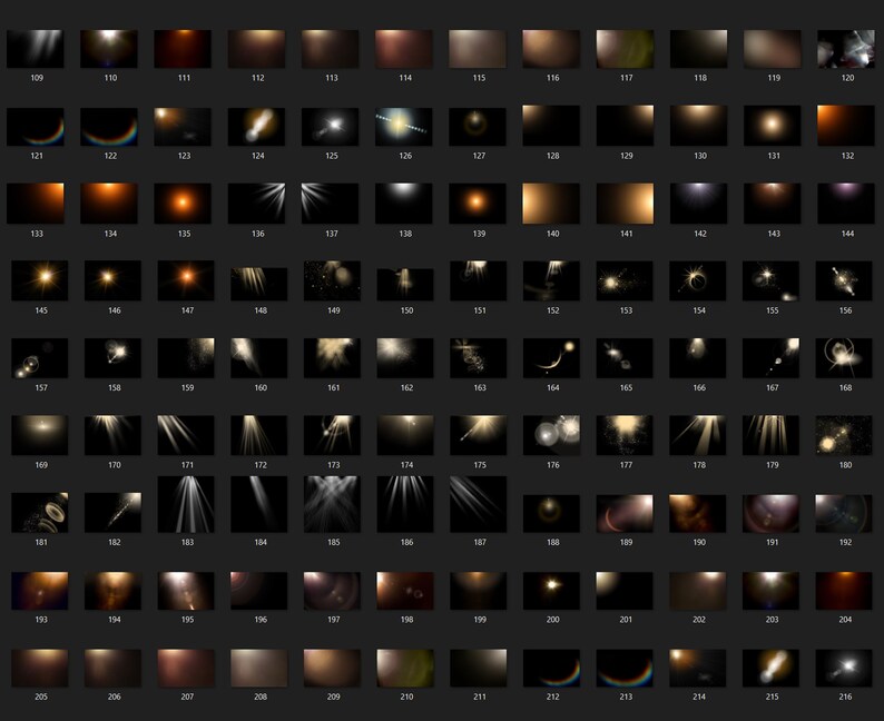 Sunlight Overlays, Lens Flare Digital Textures for Photo Editing - Etsy