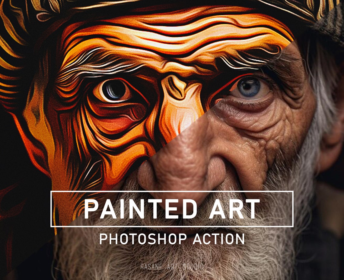 Painted Photoshop Action, Sketch Effect Filter, Painting and Drawing ...