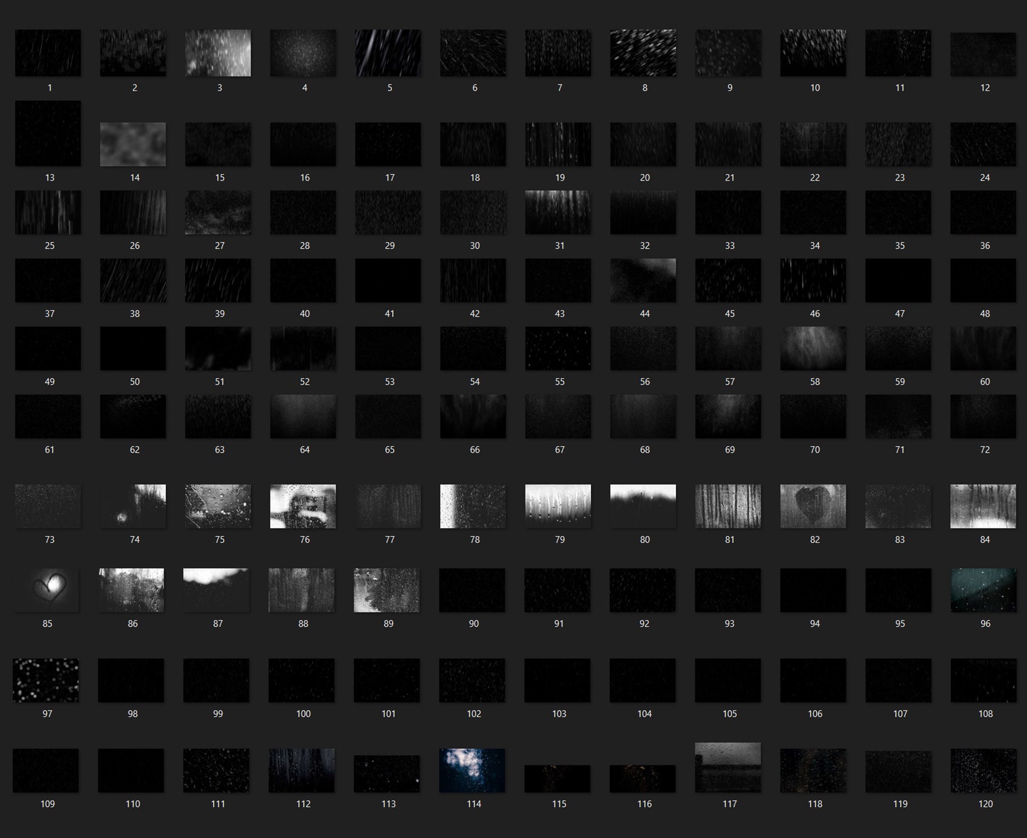 Rain Overlays, Realistic Rain, Rain Png, Overlay for Adobe Photoshop - Etsy