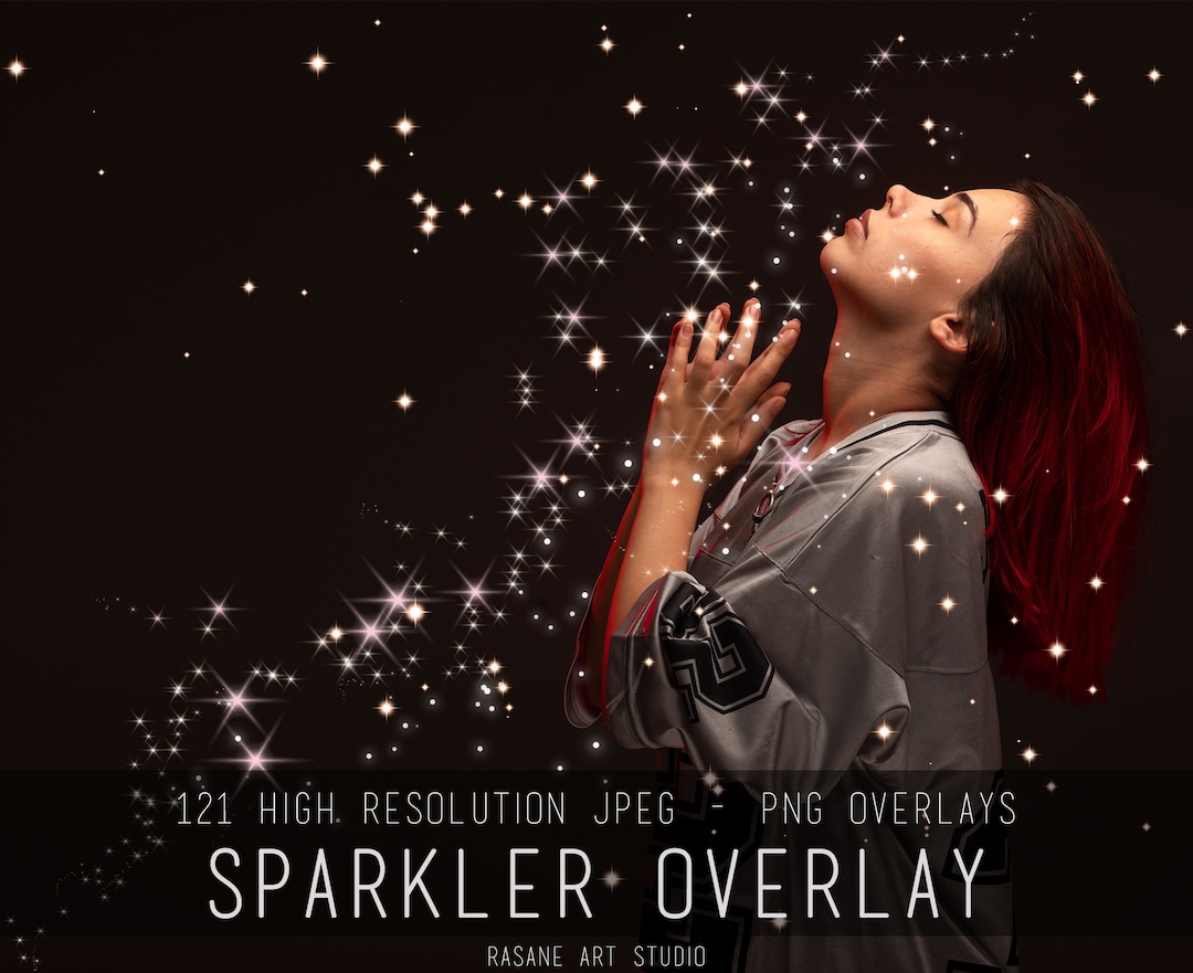 Sparkler Overlays, New Years Eve Spark Light Overlay, Light Painting ...