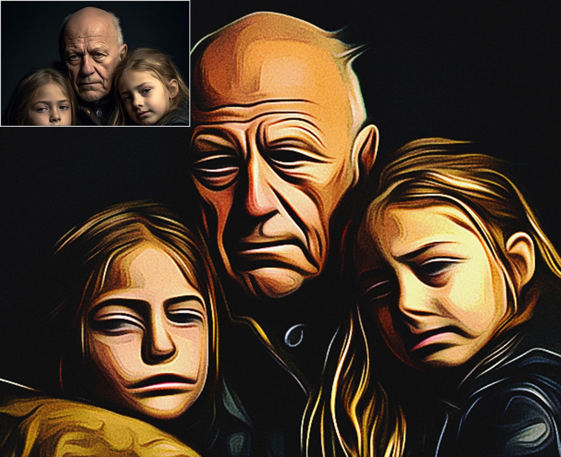 Painted Photoshop Action, Sketch Effect Filter, Painting and Drawing ...