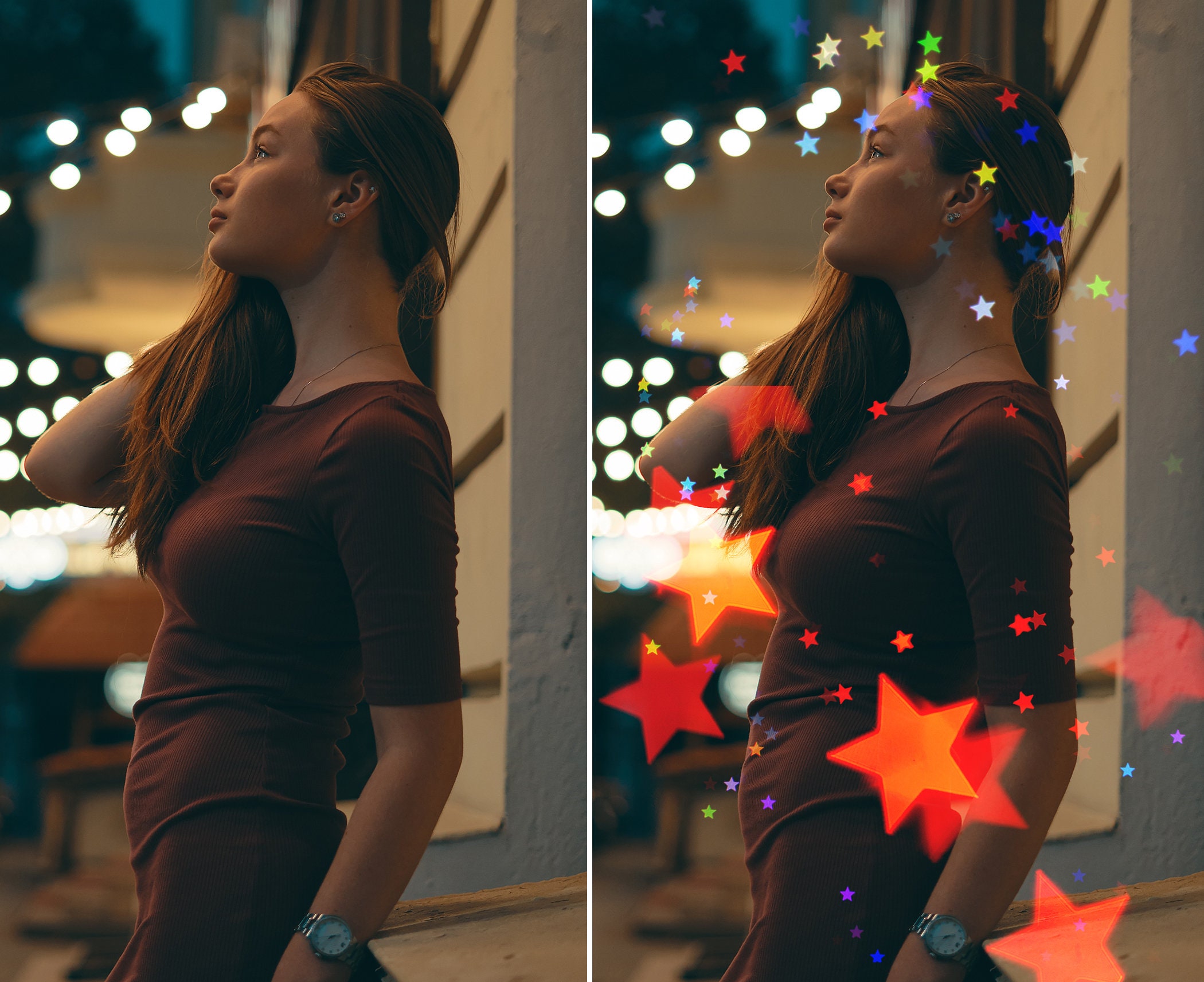 Happy Stars Overlays, Stars Illustration Overlay for Adobe Photoshop - Etsy