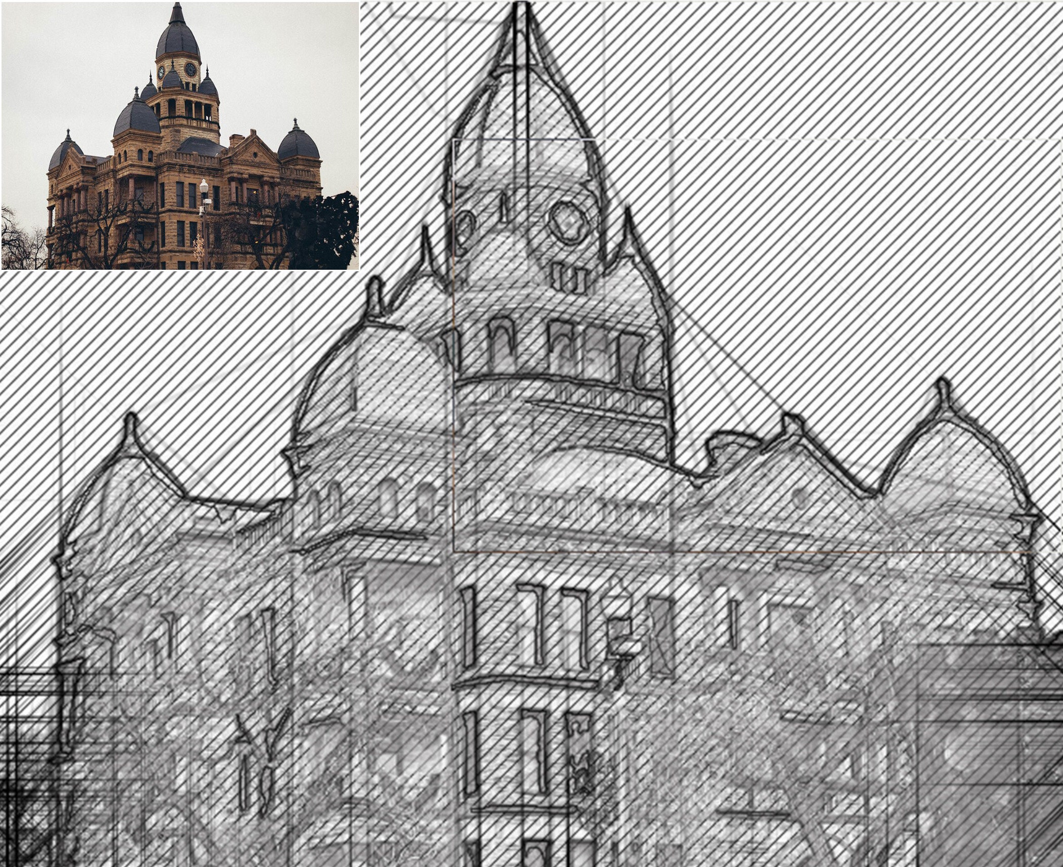 Sketchline Photoshop Action, Sketch Effect Filter, Painting and Drawing ...