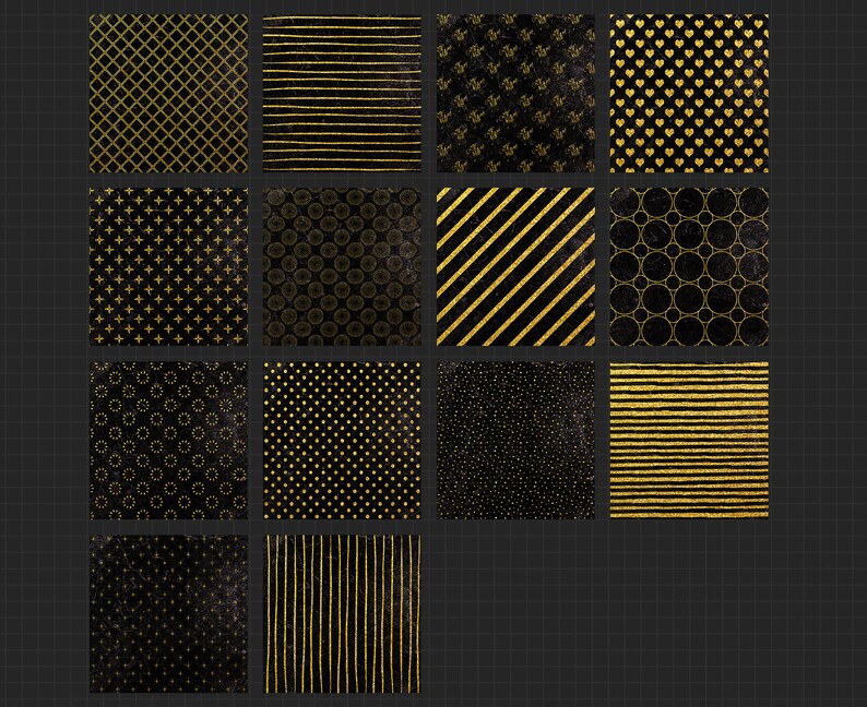 Black and Gold Marbles Seamless Digital Paper Digital Paper - Etsy
