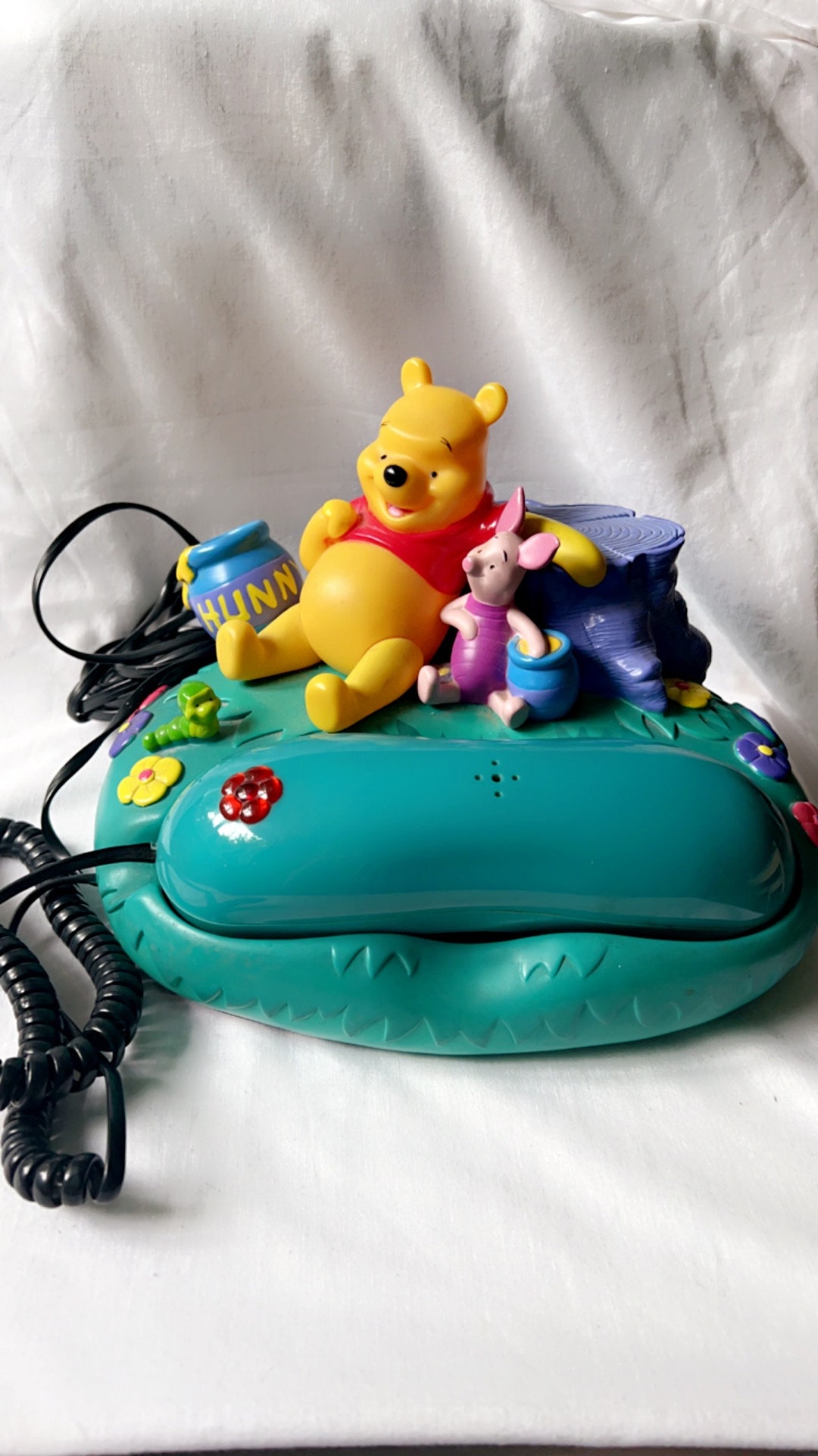 Vintage 90s Disneys Winnie the Pooh & Piglet Landline Phone - Etsy