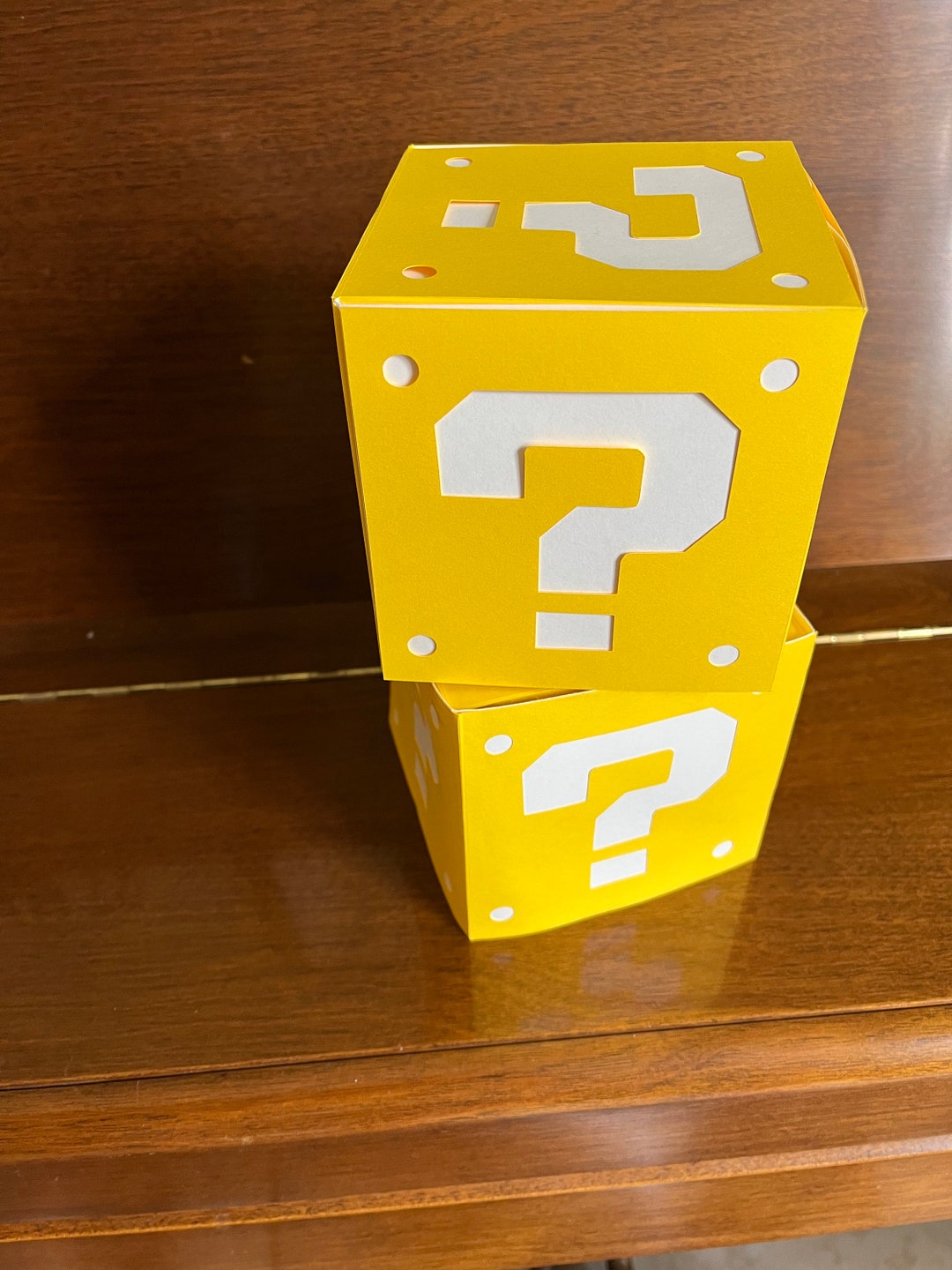Question Mark Brick Gift Box - Etsy