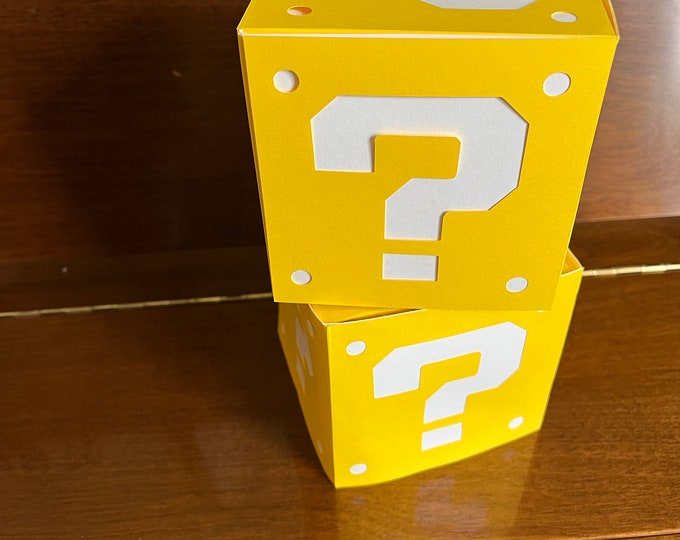 Question Mark Brick Gift Box - Etsy