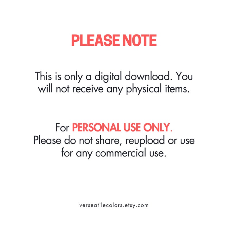 Positive Statements Digital Stickers SVG PNG for Digital Planners ...