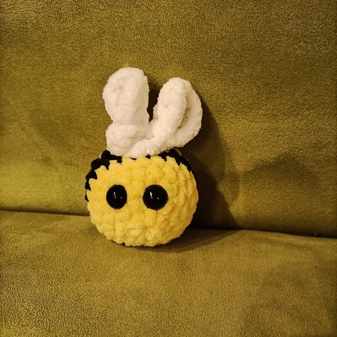 Crocheted Plush Bee - Etsy