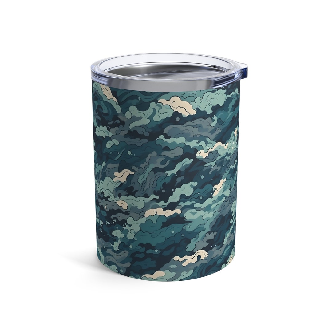 Seamless Ocean Camo Pattern - Etsy