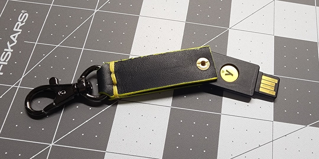 Leather Yubikey Cover - Etsy