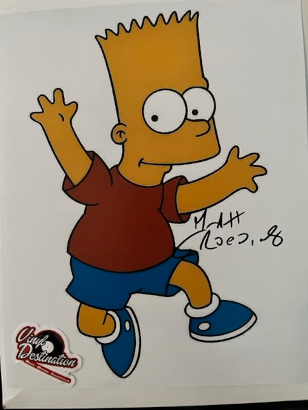 Bart Simpson / Matt Groening Hand Signed 8 X 10 Photo - Etsy