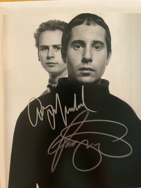 Simon & Garfunkel Hand Signed 8 X 10 Photo - Etsy