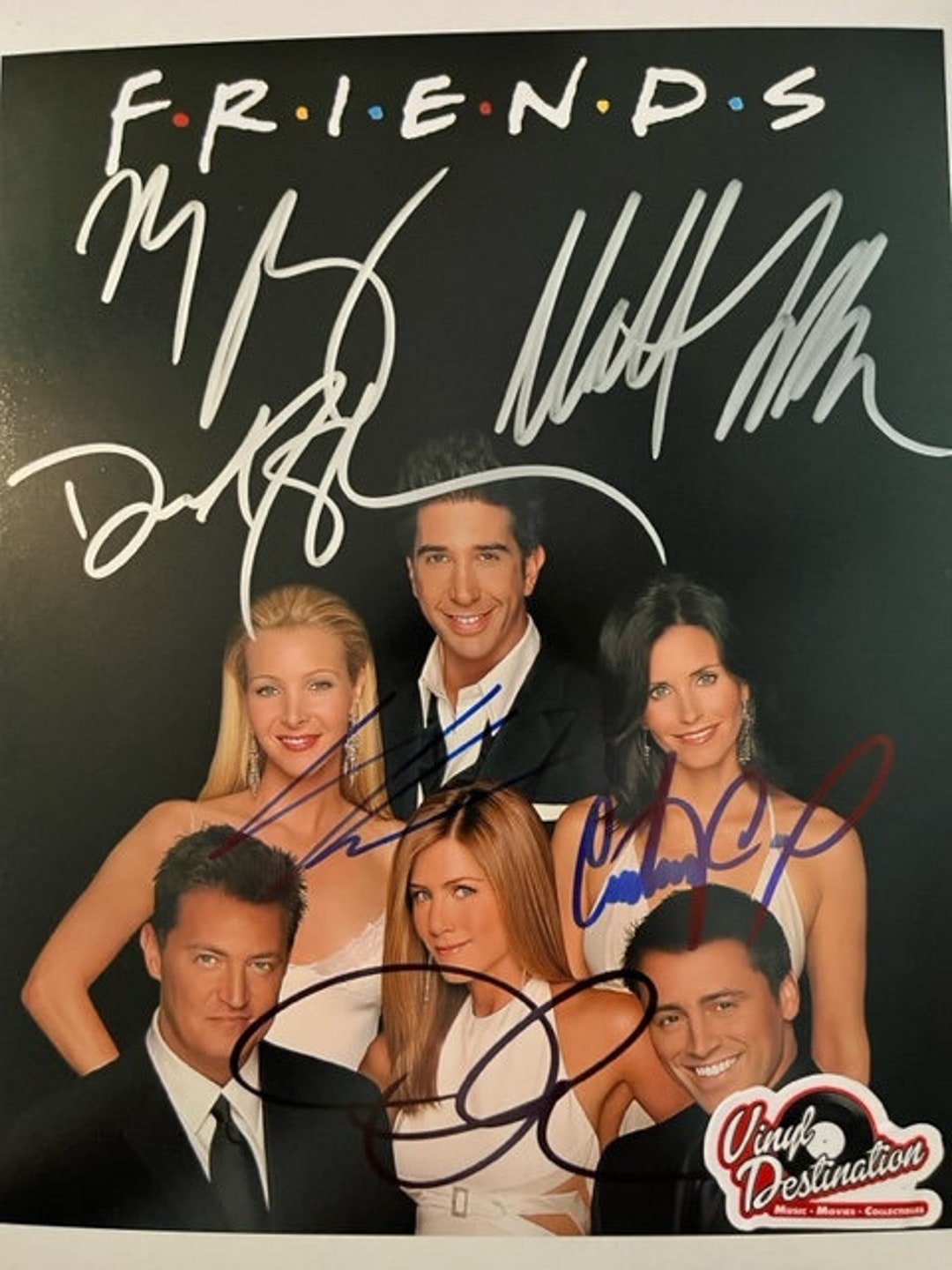 Friends Authentic Cast Signed 8 X 10 Photo - Etsy