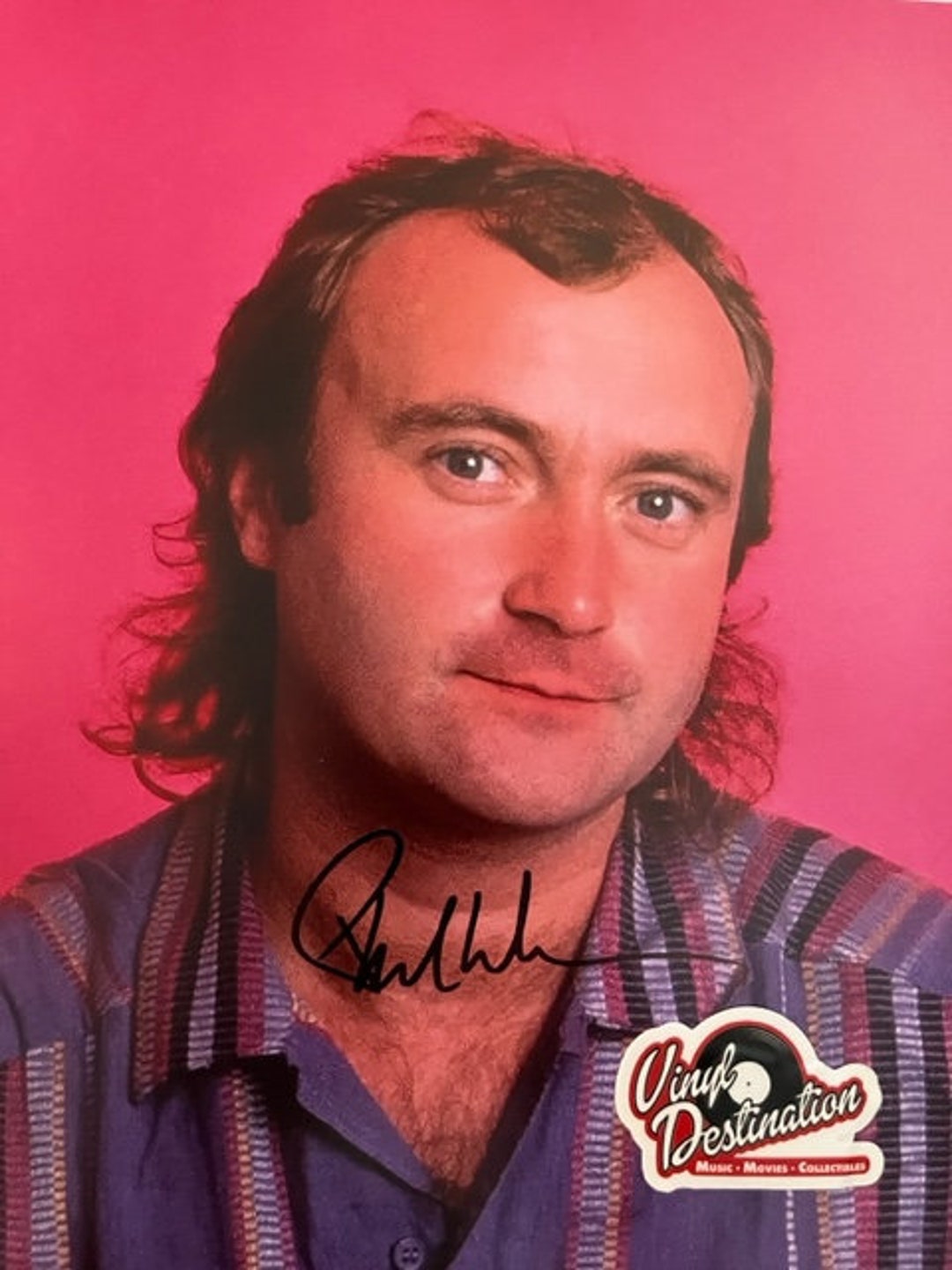 Phil Collins / Genesis Hand Signed 8 X 10 Photo - Etsy
