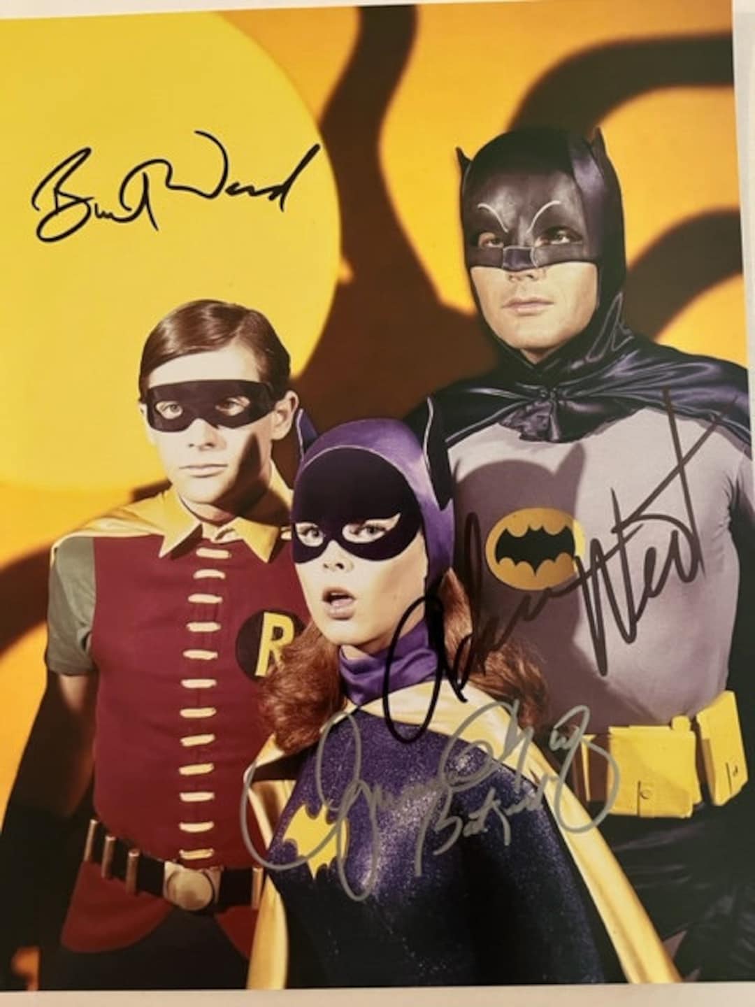 Batman TV Series Cast Signed 8 X 10 Photo - Etsy