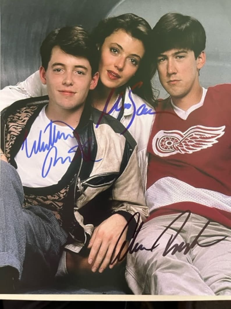 Ferris Bueller's Day off Cast Signed 8 X 10 Photo - Etsy