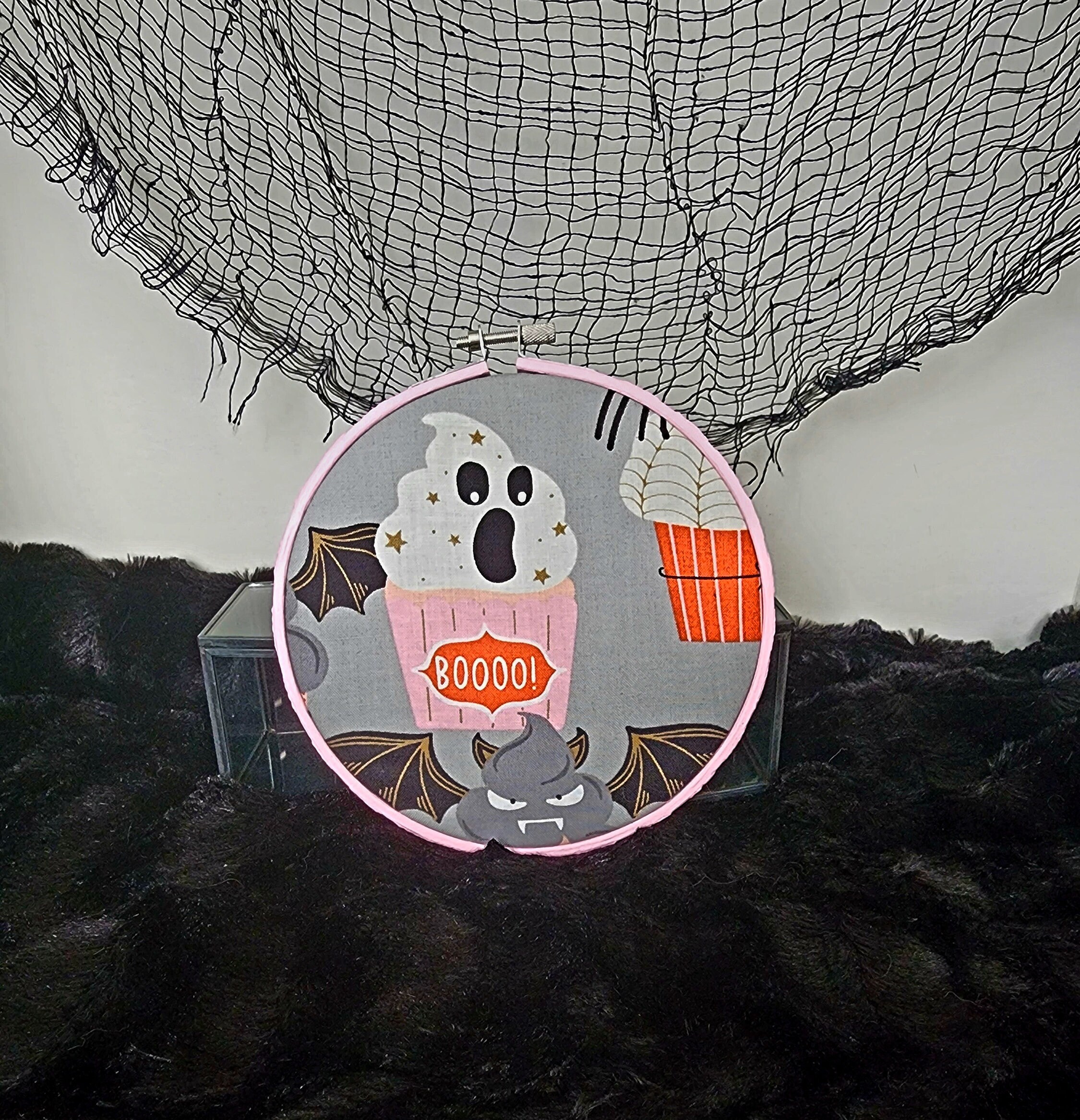 Ghoulish Bakery Display Hoop - Etsy
