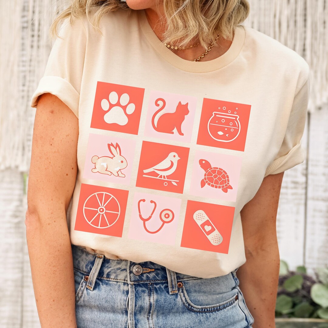 Veterinary Squad Tee, Fun Veterinary Shirt, Animal Lover Gift, Pet ...