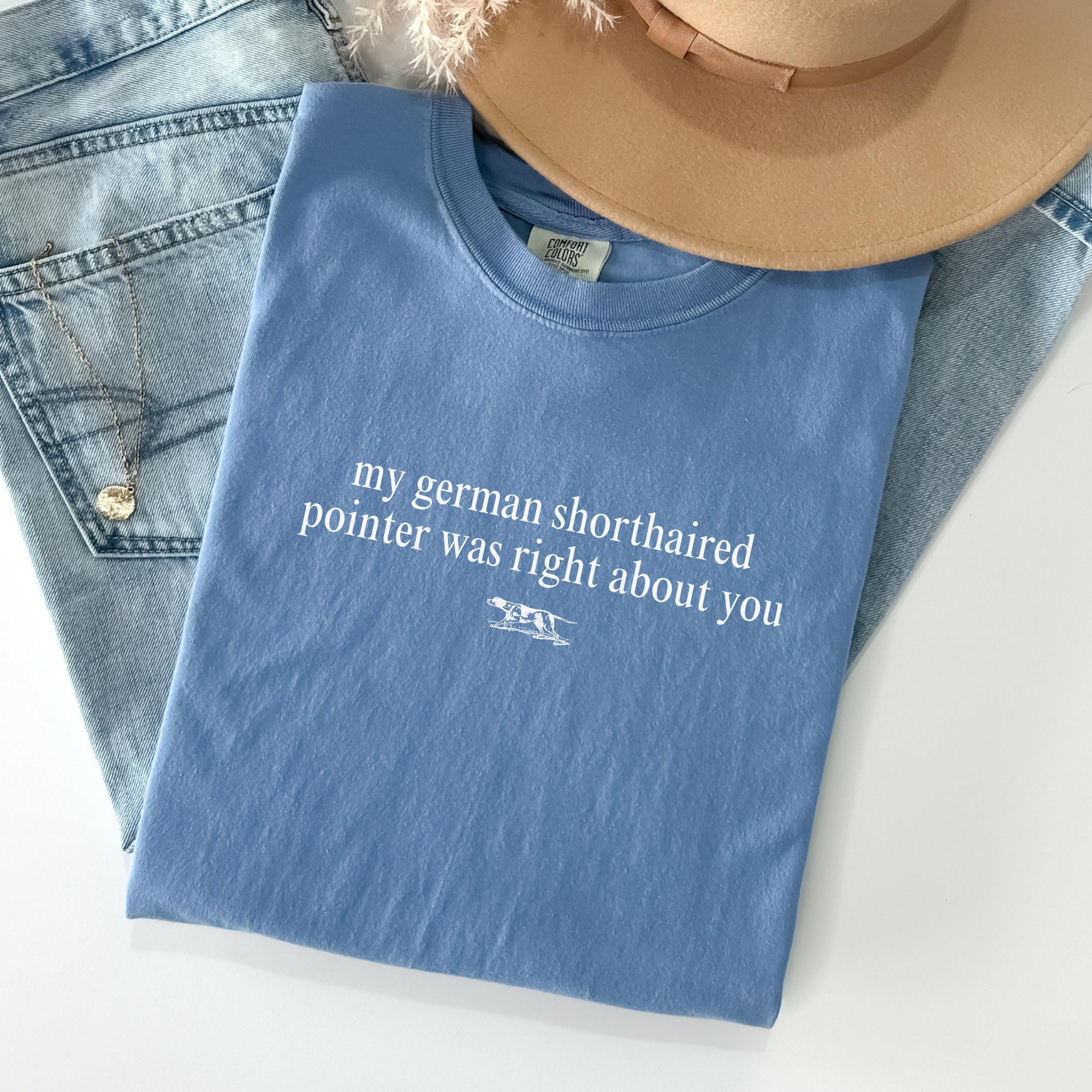 German Shorthaired Pointer Shirt, Personalized GSP Vintage Sporting ...