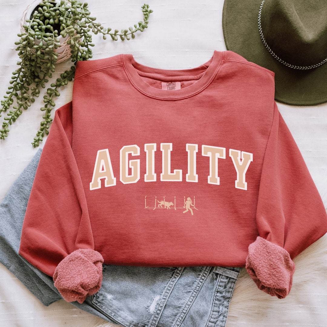 Dog Agility Shirt, Sweatshirt, Dog Sports, Agility Gift, Dog Training ...