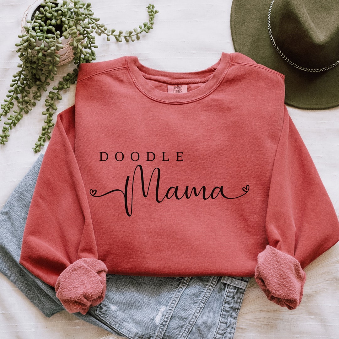Doodle Sweatshirt, Golden Doodle Crewneck, Retro Doodle Shirt ...