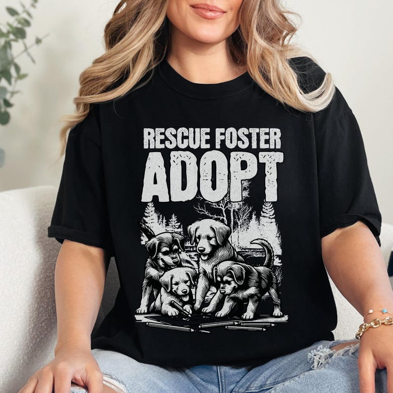 Rescue Foster Adopt Png, Dog Rescue Digital File, Foster Dog Mom ...
