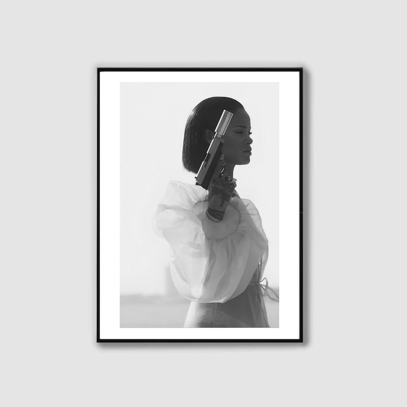 Aesthetic Rihanna Poster - Etsy
