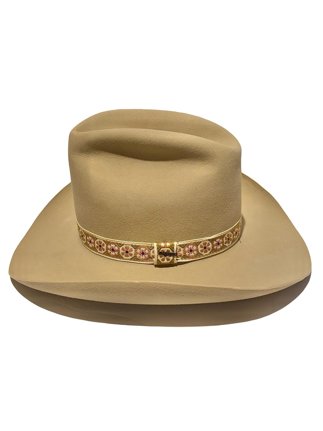 Custom Stetson Tan Cowboy Hat, Western Rancher Hat, Classic Western ...