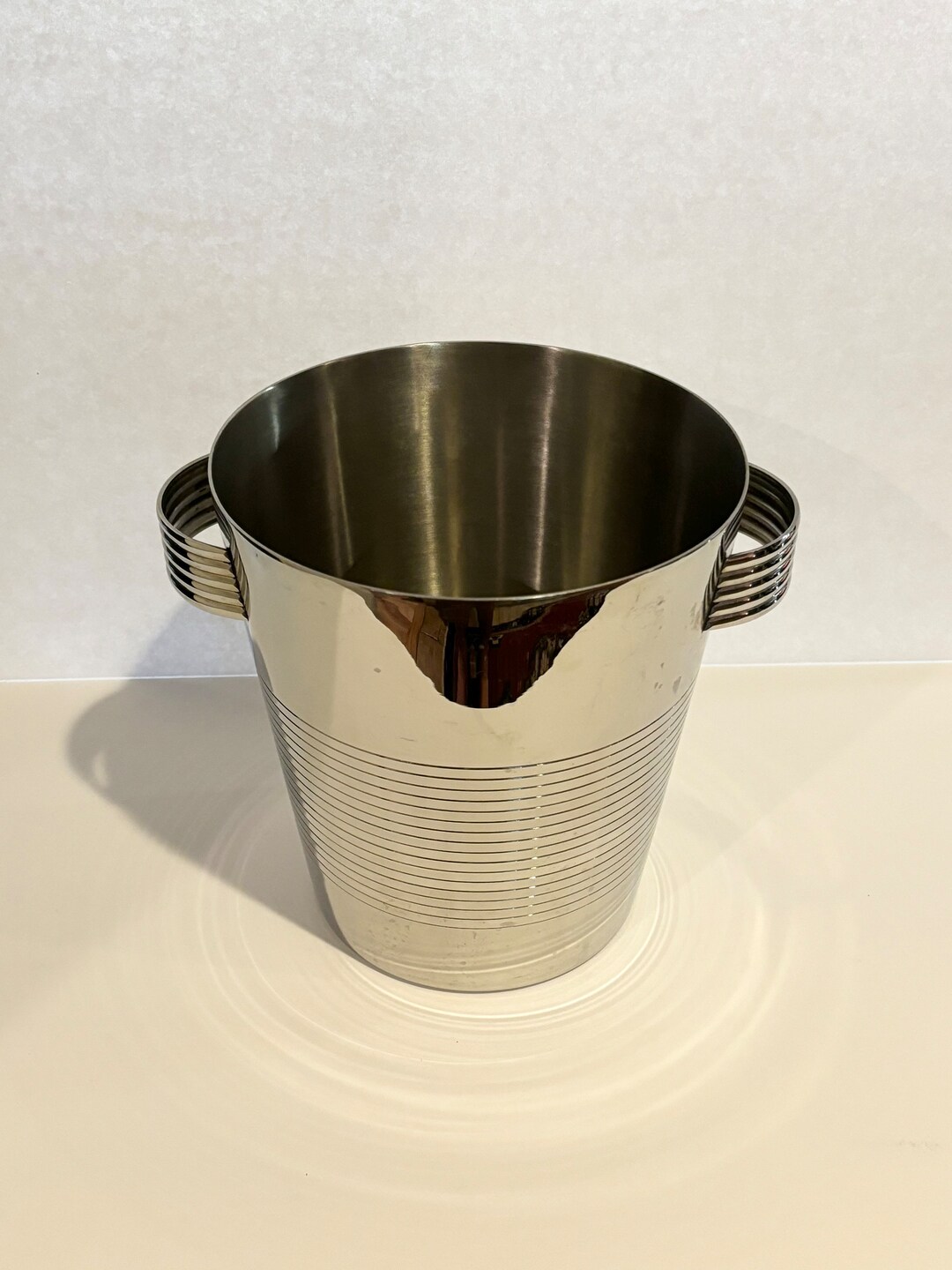 Vintage French Inox Ice Bucket, Champagne Ice Buckets, French Champagne ...