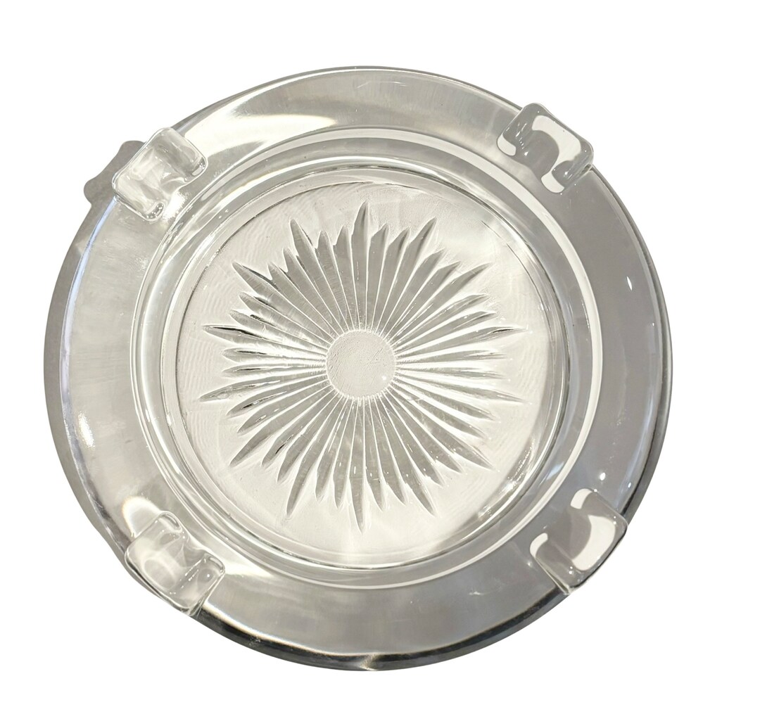 Vintage Cut Glass Ash Tray, Retro Ash Trays, Ash Trays - Etsy