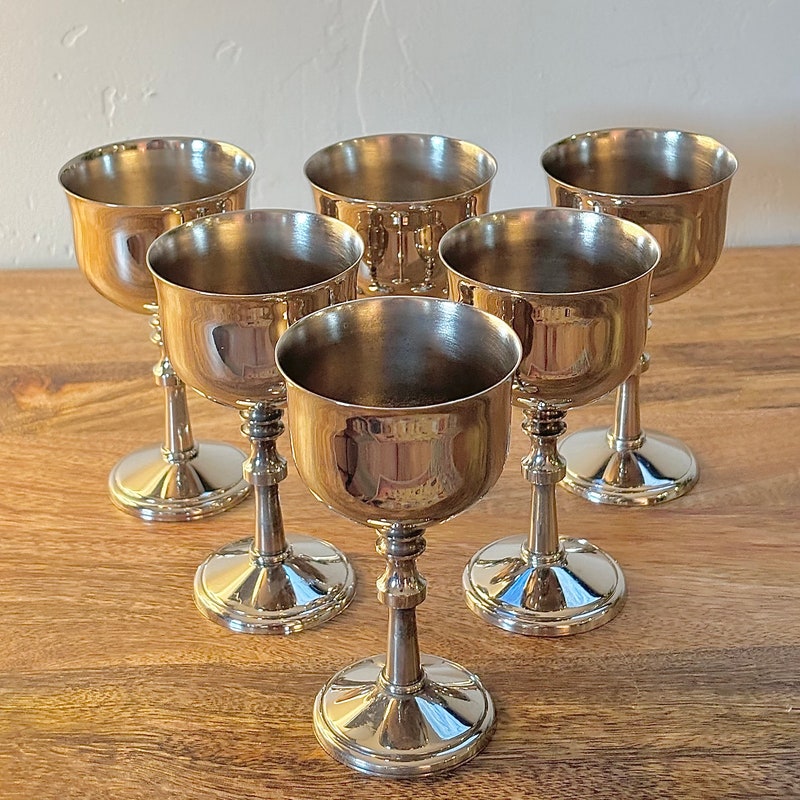 Vintage Goblets - Etsy
