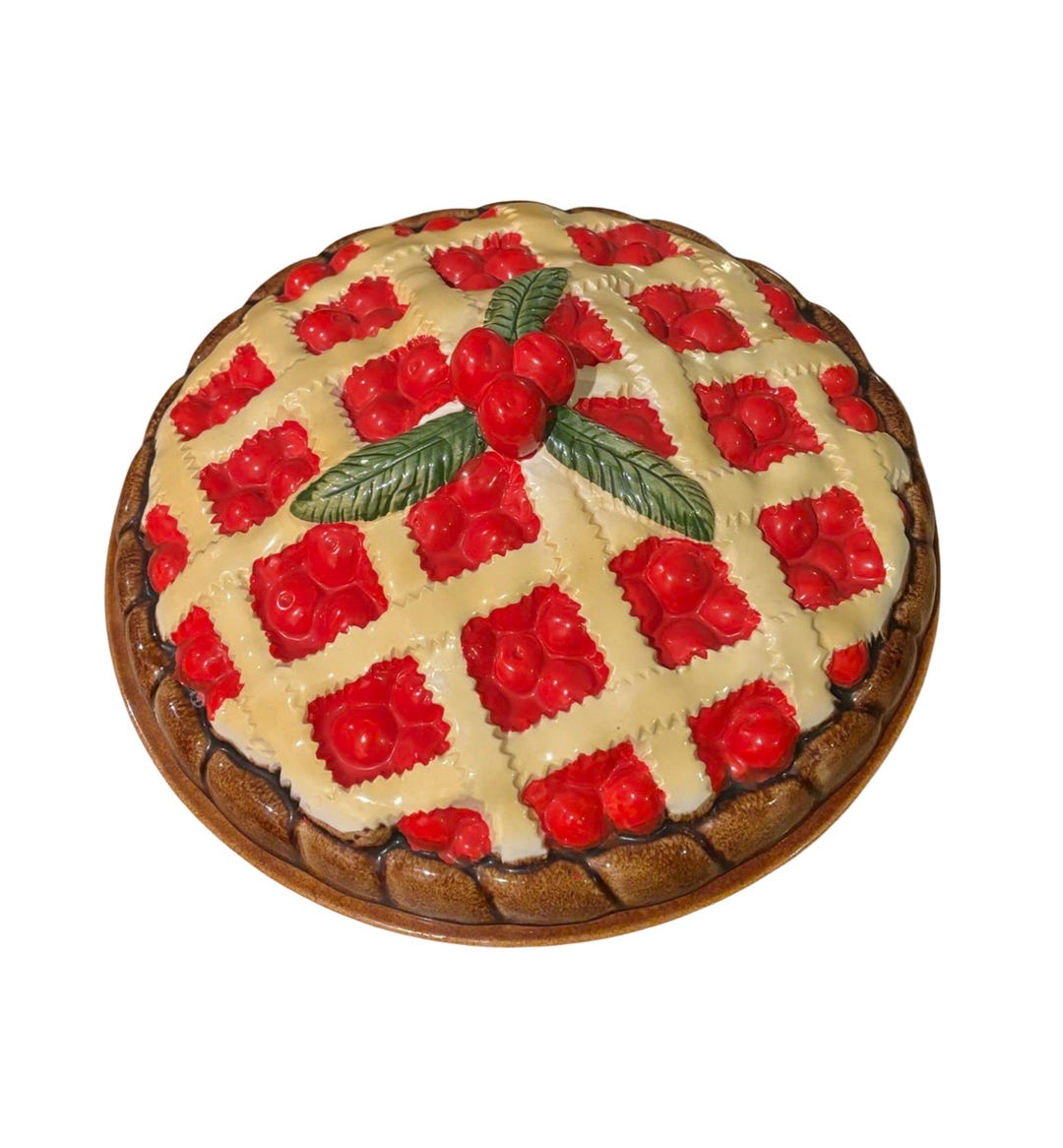 Vintage Cherry Pie Keeper, Pie Holders, Vintage Serveware - Etsy