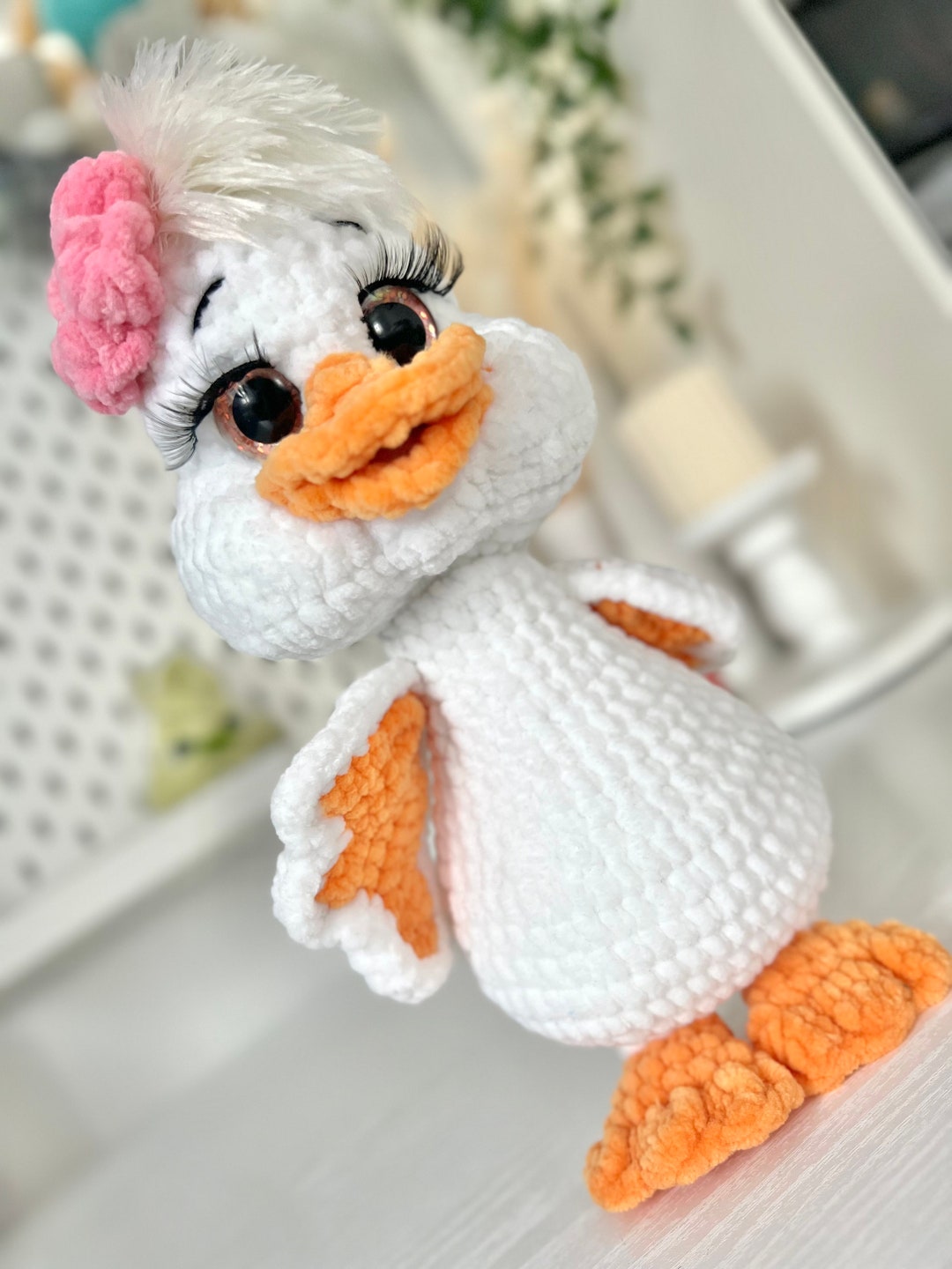 Quack-quack, Crochet PDF Duck Pattern in English, Amigurumi Duck ...