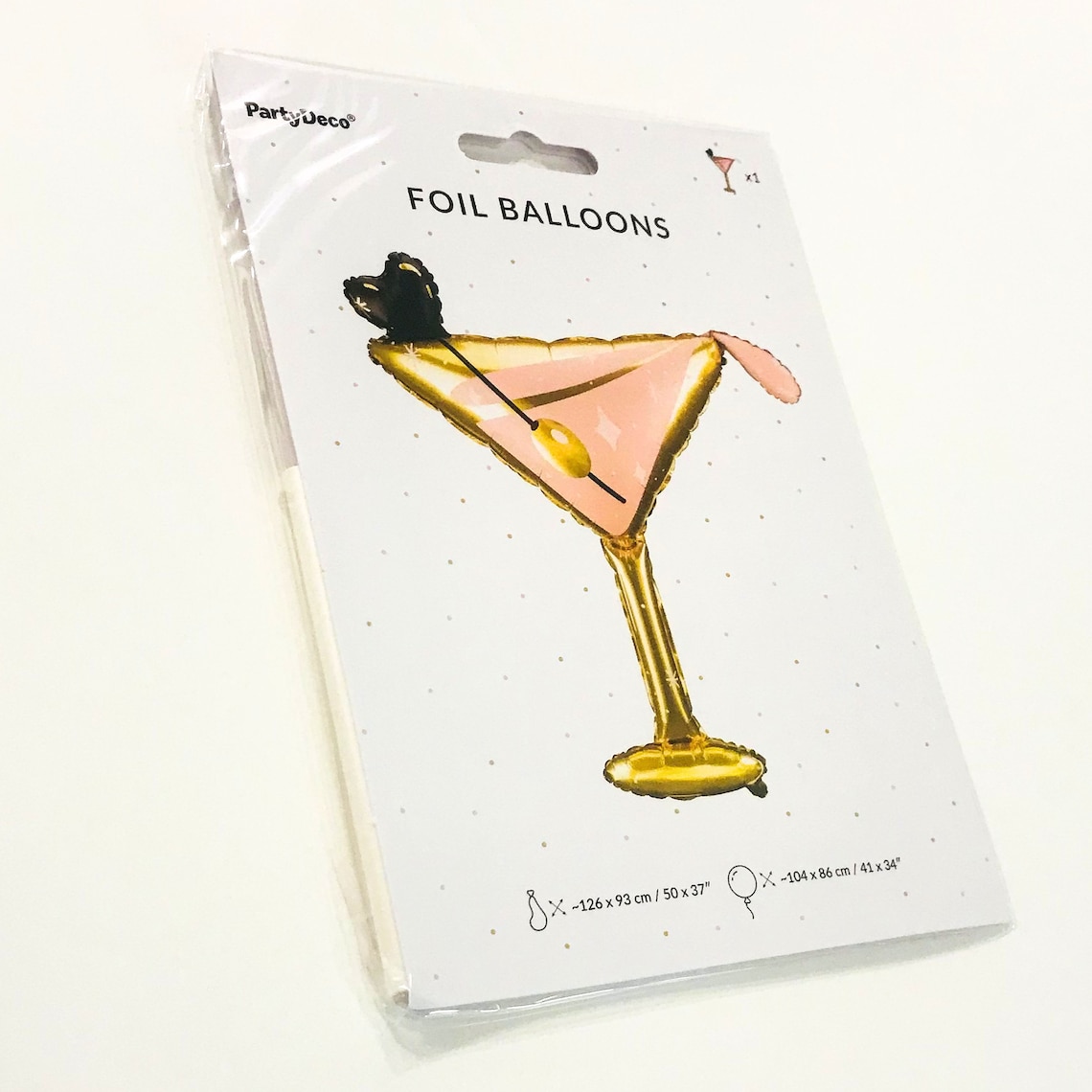 Foil Balloon Glass 126x93 Cm Big Glass Balloon Original Decoration For Any Party Birthday