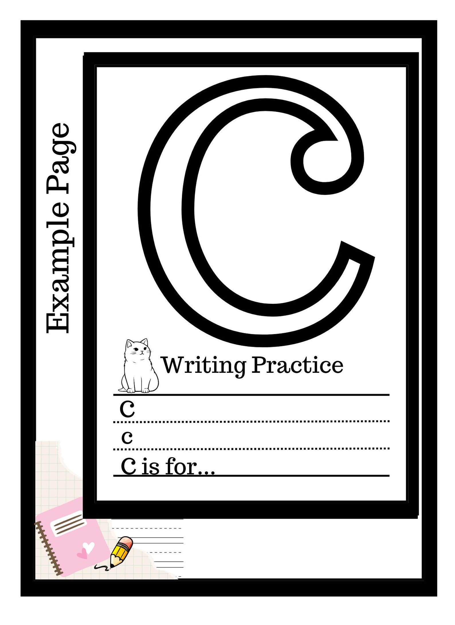 Alphabet Coloring | Preschool Coloring | Toddler Coloring Activity ...