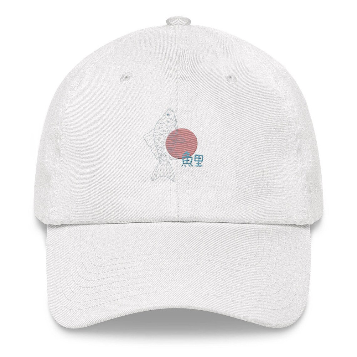 Embroidered Hat Fishing Hat Japanese Hat Japanese Style Cap Streetwear ...