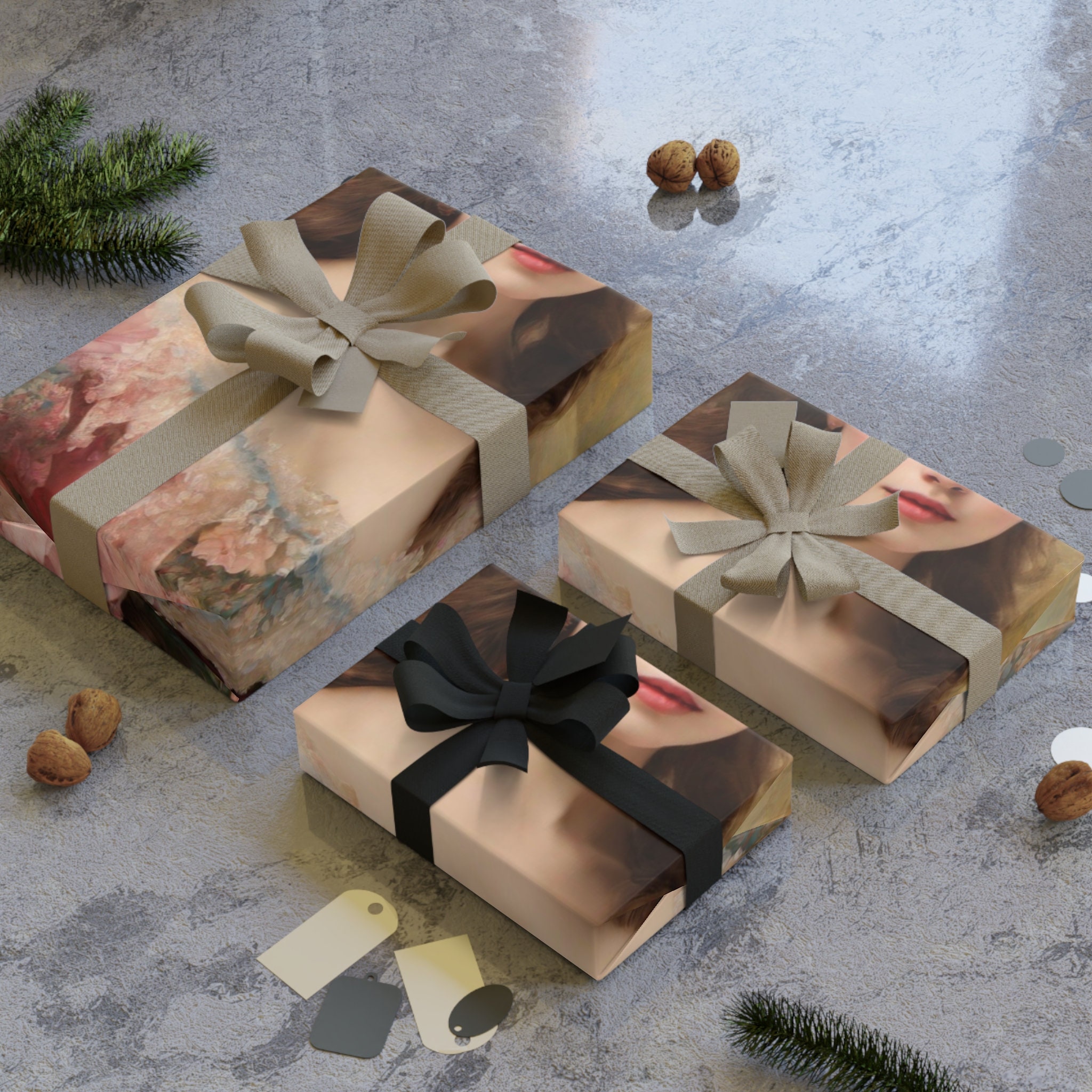 Large Paper Victorian Princess Decoupage Pink A1 Collage - Etsy