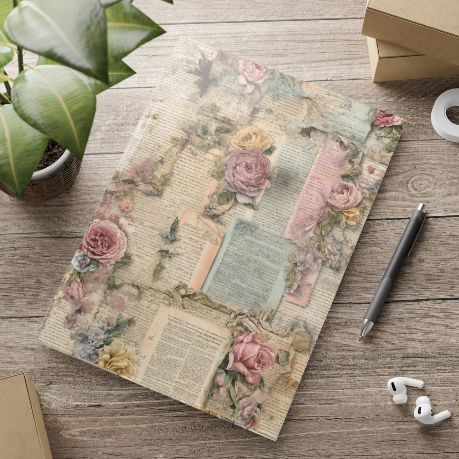 Decoupage for Furniture, Ephemera Vintage Collage, A1 Large Paper JPG ...